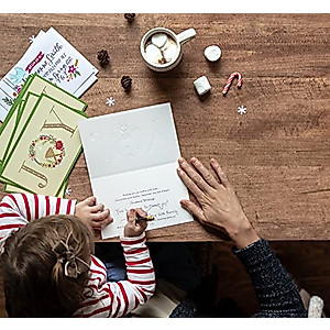Christmas Boxed Cards - Wreath and Manger - Joy