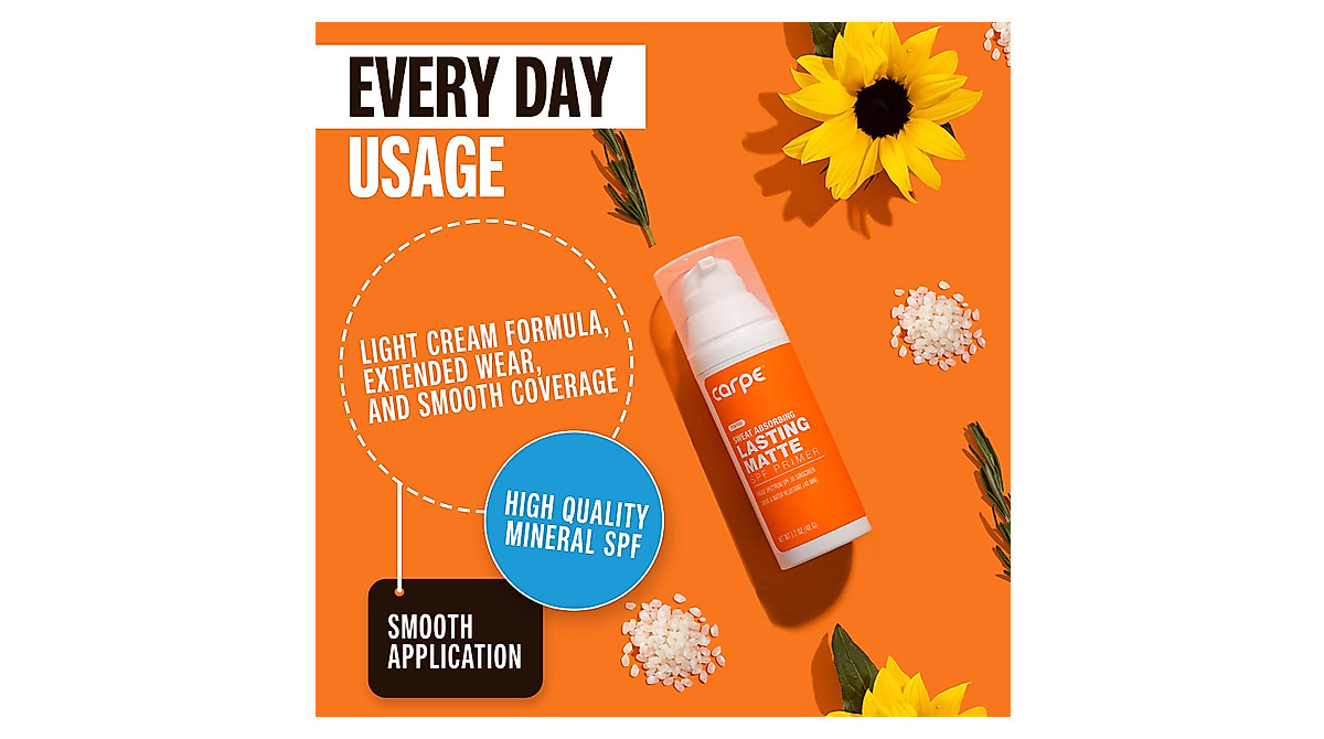 Carpe Primer Face Makeup Base - SPF 30 Matte Control
