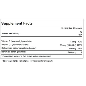 ANDREW LESSMAN Vitamin D3 1000 Plus Calcium Intensive Care 180 Capsules – Essential for Calcium Absorption, Supports Bone Health, Healthy Muscle Function. Gentle, Easy-to-Absorb. No Additives