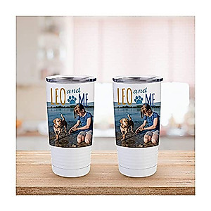 PYD Life Sublimation Blanks Tumbler White 20 OZ Stainless Steel Coffee Travel Tumbler Cups with Lid Sublimation Mugs Cups for Heat Transfer 4 Pack