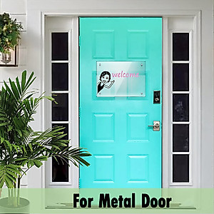 Acrylic Note Board Refrigerator Dry Erase Board Magnetic Clear 15”x11" Includes 4 Dry Erase Markers