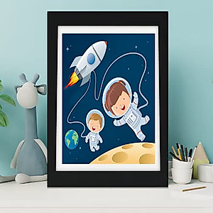 PAIE 2023 NEW Kids Art Frames, Front Opening, Changeable Picture Display, Kids Artwork Frames Changeable for A4 Art-Work 8.3x11.8 in, Children Art Projects, Home, Portfolio Storage 3D Picture Display