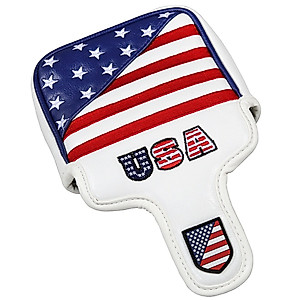 Golf Obsession New USA Large Mallet Putter Headcover with Magnetic Closure for Spider Putter