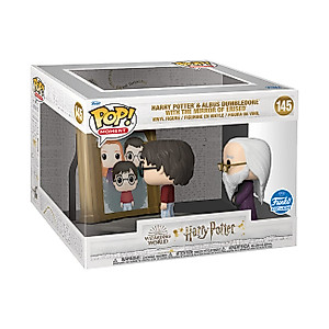 Funko: POP! Moment Harry Potter and Albus Dumbledore with The Mirror Erised, Grow Your Wizarding World Collection Today, Vinyl Collectible, Amazon Exclusive