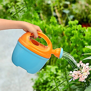 Anzmtosn Jumbo Watering Can for Kids - Beach Sand Toys Garden Play Time or Practical Use - Childs ABS Plastic Plant Garden Watering Can - Small Water Can for Boys Girls, Perfect for Easter Gift