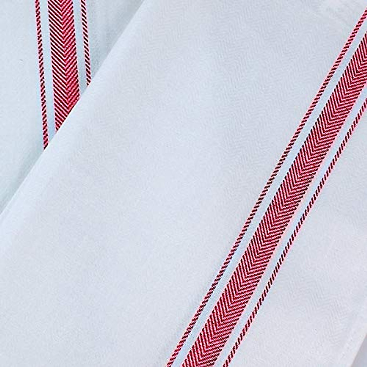 Utopia Towels 48X Pack Dish Towels (15 x 25 Inches)- 100% Ring Spun Cotton- Super Absorbent- Linen Kitchen Towels- Soft Reusable- Cleaning Bar, and Tea Towels Set (24X Blue & 24X Red)