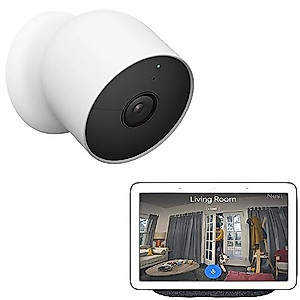 Google Nest Cam Battery Wireless Outdoor Camera and Screen Bundle (Single Camera and Screen)