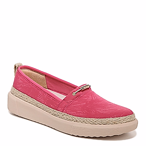BZees Womens Maui Slip-on Loafer, Pink, 7.5 US
