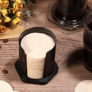 600 PCS Unbleached Coffee Filters Replacement Round Coffee Filters Disposable Paper Filters