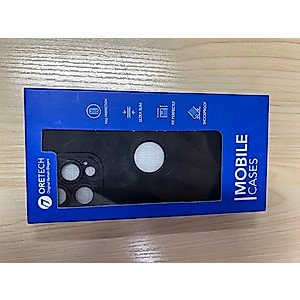 ORETECH for iPhone 13 Pro Max Case, with [2 x Screen Protectors] [15 Ft Military Grade Drop Test] [Camera Protection] 360° Shockproof Slim Thin Phone Case for iPhone 13 Pro Max Cover 6.7" - Black