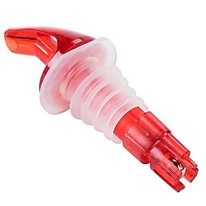 Bartender Gear Measured Pour Spouts for Half Gallon & 1.75 Liter Bottle Pourer - Auto-Measuring 1 oz (30 mL) Cork 27mm 6-pack