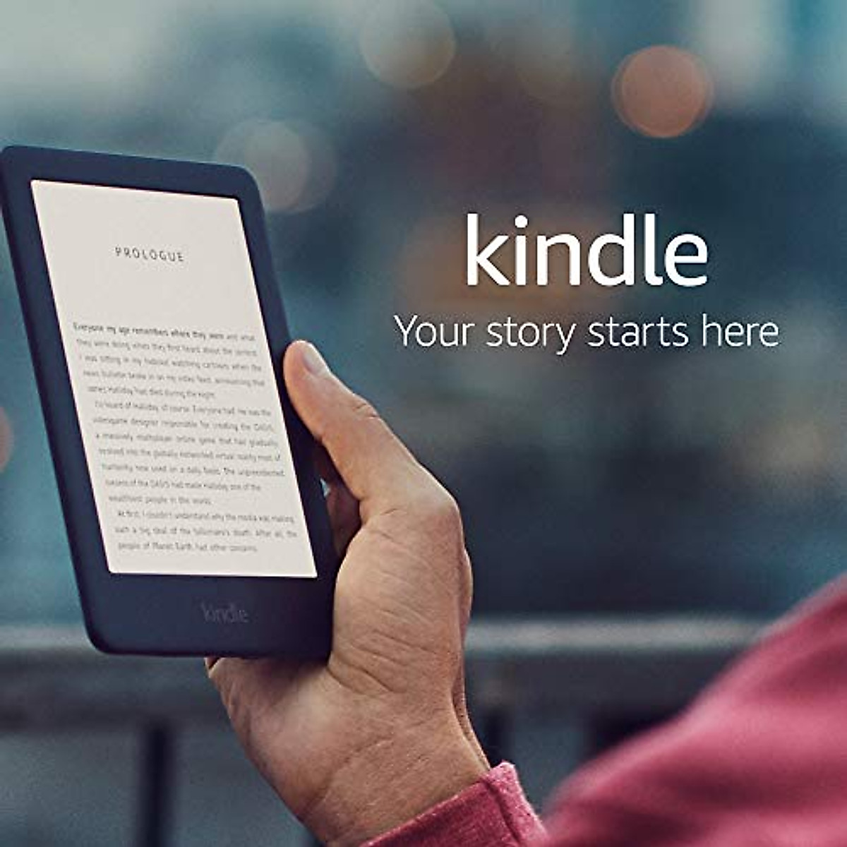 Kindle (2019 release) - With a Built-in Front Light - Black - Without Lockscreen Ads