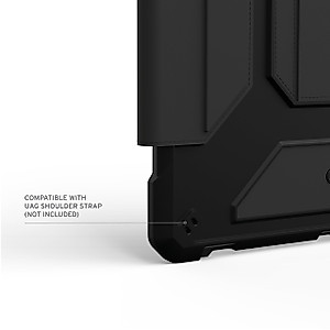 UAG Designed for Samsung Galaxy Tab S9 Ultra Case 14.6" 2023 SM-X910 Metropolis SE Black, Multi-Angle Kickstand Folio with Auto Wake/Sleep & S Pen Holder Rugged Protective Cover by URBAN ARMOR GEAR