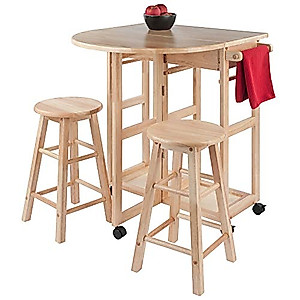 Winsome Trading, Inc. 89332 Burnett Kitchen, Round, Natural