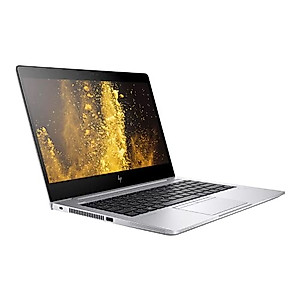 HP Elitebook 830 G5 13Inch FHD Laptop, Core i5-8350U 1.7GHz, 16GB RAM, 512GB SSD, Windows 10 Pro 64Bit, Silver, CAM (Renewed)