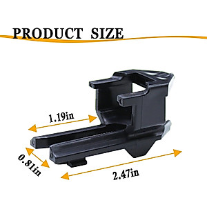 YETTAT Vinyl Siding Adaptor Tip DCN45RN for Dewalt Roofing Nailer Cordless 20v DCN45RND1, DCN45RNB Tip Replacement Vinyl Siding Adaptor Tip and Vinyl Siding Adaptor (A&B style Set of 2)