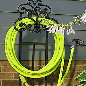 Flexzilla Garden Hose with SwivelGrip, 5/8 in. x 50 ft., Heavy Duty, Lightweight, Drinking Water Safe, ZillaGreen - HFZG550YWS-E