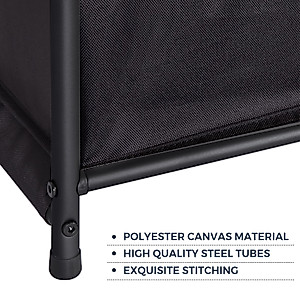 STO STO Shoe Rack Organizer, 5-Tier 20 Pairs Free Standing Stackable Shoe Rack Cubby for Entryway, Closet and Hallway, Gray