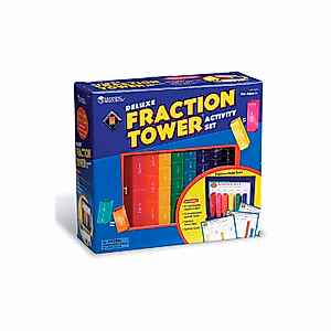 Learning Resources Deluxe Fraction Tower Set