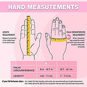 WORKPRO Safety Work Gloves, Pink Working Gloves for Women Men, Touch Screen, Terry Fabric, Non-Slip (Medium, Pink Ribbon)