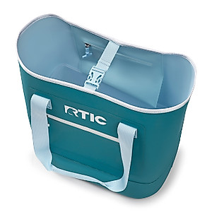 RTIC Ultra-Tough Tote Bag, Waterproof for Beach, Pool, Towel, Grocery, Shopping, Camping, Picnic, Travel, Boat, Heavy-Duty, Puncture Resistant, Large, Deep Harbor