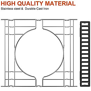 7677 Frame Kit for Weber Crafted Genesis Grills, Replacement for Weber Genesis II 300/400 Series Genesis 2022 SX-325S S-325S E-325S EX-325S Grill, Perfect for Weber Genesis & Spirit 2016 and Newer