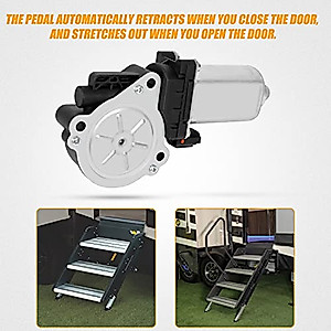Wztepeng 1101428 676061 RV Stair Entry Step Motor Replacement Kit Compatible with kwikee Step Motor,Lippert Components Replaces 214-1001 379147 366043 369506