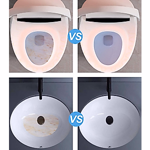 Pumice Stone for Toilet Bowl Cleaning with Handle Toilet Stone Household Cleaning 8 Pack