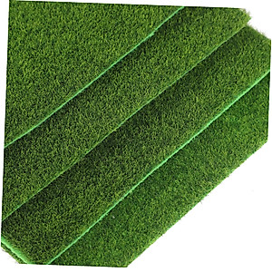 Happyyami 16 Pcs Artificial Turf Grass Garden Grass Turf Tiles Grass Tiles for Balcony Faux Plants Greenery Artificial Grass Outdoor Carpet Aquarium Grass Mat Fake Grass Fish Tank Succulents