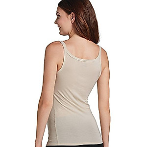 Jockey Women's Undershirt Supersoft Cami, Light Beige, XL