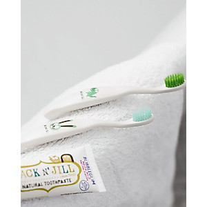 Jack N' Jill Bio Toothbrush (TM) Compostable & Biodegradable Handle BUNNY
