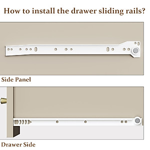 RoyalCraft 3 Drawer Dresser Set of 2, Fluted Chest of Drawers with Storage, Modern Painted 30 inch Tall Nightstand for Bedroom Living Room Entryway, Beige