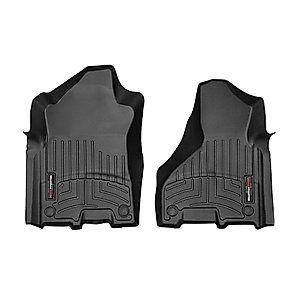 WeatherTech Custom Fit FloorLiners for Ram Truck 4500/5500, Ram 2500/3500, Ram Truck 2500/3500, Ram 4500/5500-1st Row (4415451), Black