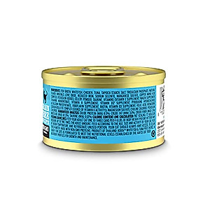 I AND LOVE AND YOU" XOXOs Canned Wet Cat Food, Whitefish and Tuna Pate, Grain Free, Real Meat, No Fillers, 3 oz Cans, Pack of 24 Cans