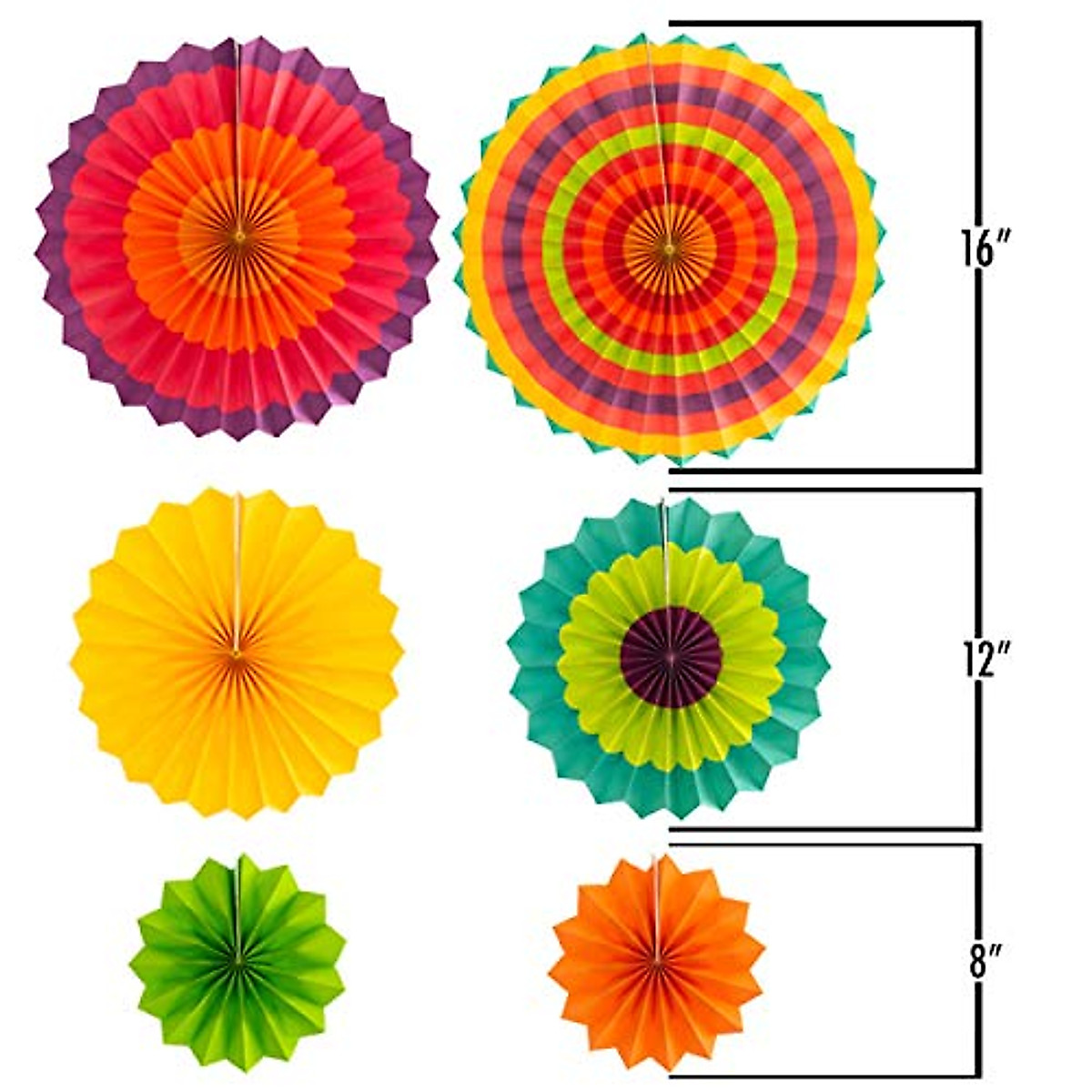 FIESTA PARTY Decorations Supplies kit - Cactus decor foil Balloons, Gold Fiesta balloon banner, Fiesta helium balloons, Coco party paper tassel garland, Mexican party style paper fans- Cinco de mayo