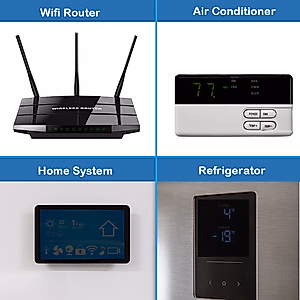 11.8x8.2 inches Light Dimming Stickers Adhesive Film Light Blocking Cover Filter for Electronics, Alarm Clock, Monitor, LED Light, LCD Panels, 4 Pieces