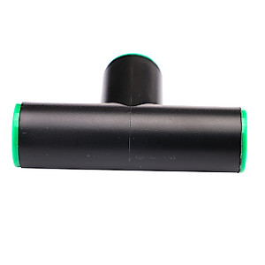 Raindrip 347G00UB Compression Tee, 1/2-Inch, Drip Irrigation Fitting for Supply Tubing and Dripline, Black with Green