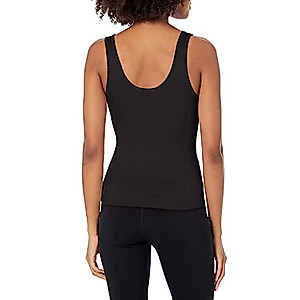 DKNY Women's Support Yoga Spaghetti Strap Everyday Bra, Black, Medium