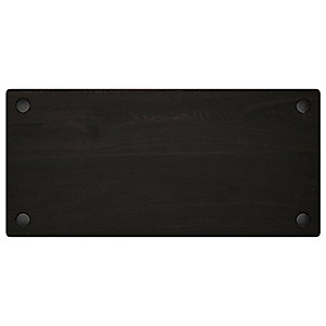 Furinno Turn-N-Tube 3-Tier Compact Multipurpose Shelf Display Rack with Classic Tube, Espresso/Black