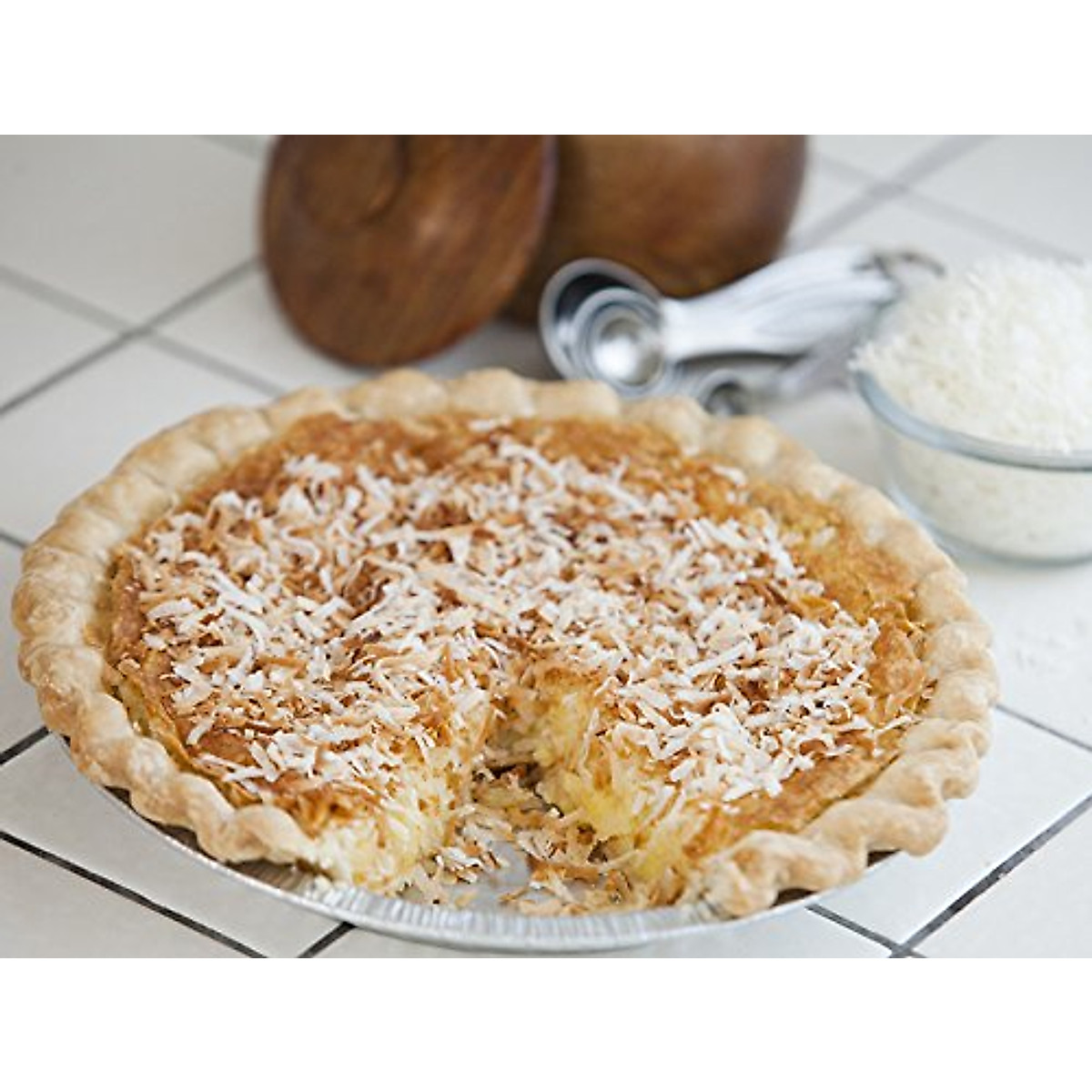 D & W Fine Pack 9-5/8" Rim to Rim Disposable Aluminum Pie Pans #11042 - Case of 500