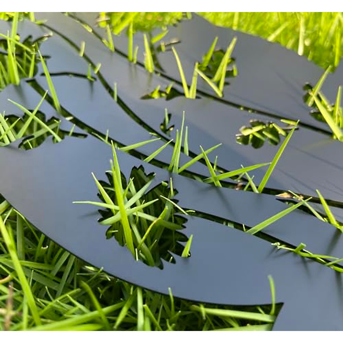 Doesen Metal Bunny Garden Decor, 17" Rabbit Yard Decor, Metal Yard Art Animals Garden Stakes Rabbit Silhouette, Rabbit Yard Decorations Outdoor, Bunny Garden Art for Flowerbeds Planters Patios Lawn