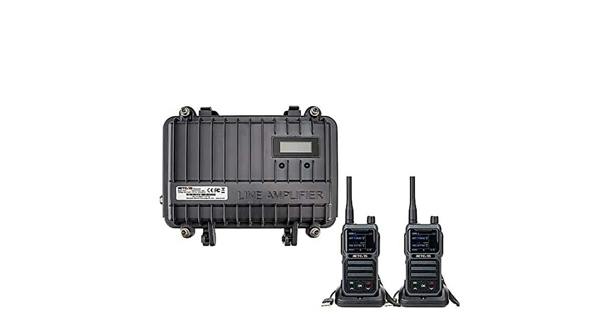 Retevis RT97 GMRS Relay Radio & Walkie Talkie Set | RV & Emergency