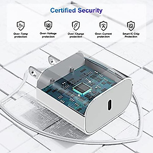 Upgraded USB C Charger for Apple Watch, 2 in 1 iPhone and iWatch Magnetic Fast Charging Cable 6FT with USB-C Wall Charger, Compatible with Apple Watch Series 8/7/6/SE/5/4, iPhone 14/13/12/11