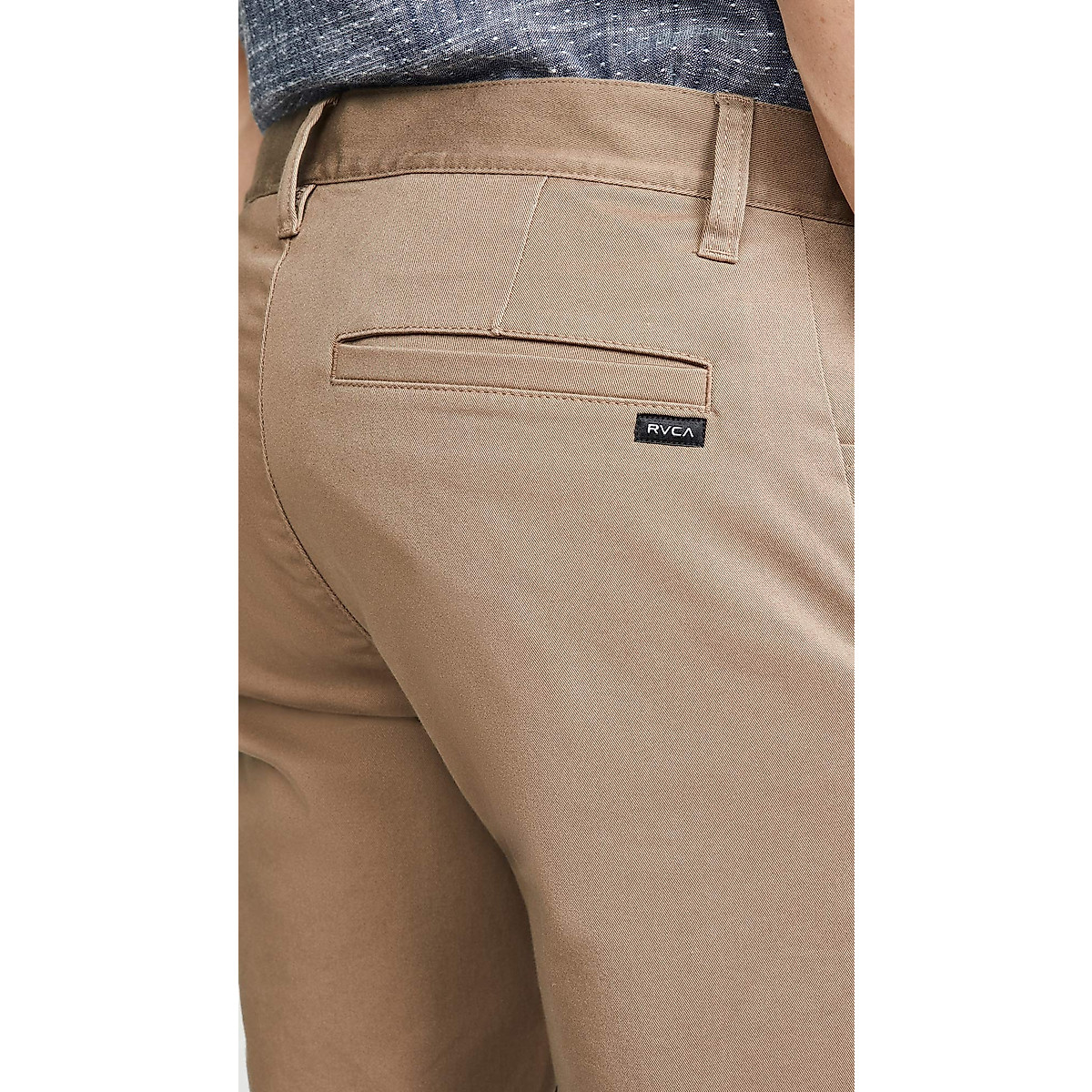 RVCA mens The Weekend Stretch Chino Casual Pants, Dark Khaki, 34 US