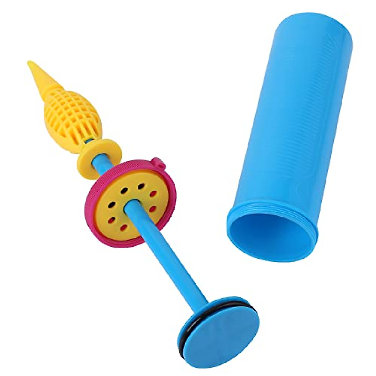 Miliocry Balloon Pump Hand Held, Two-Way Dual Action Inflator Air Pump Compressor for Balloons 2 Pack