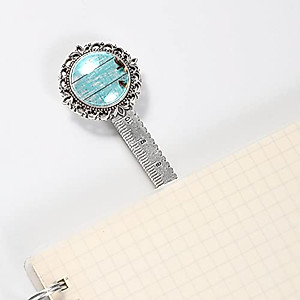 Handmade Bookmark Christmas Birthday Gifts Book Mark Mothers Day Valentine's Day, Nautical Planks Anchor Marine