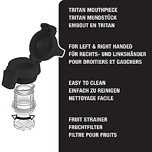 SIGG - Insulated Thermo Flask Hot & Cold ONE Light - With Fruit Filter - Leakproof - BPA-Free 18/8 Stainless Steel 19Oz