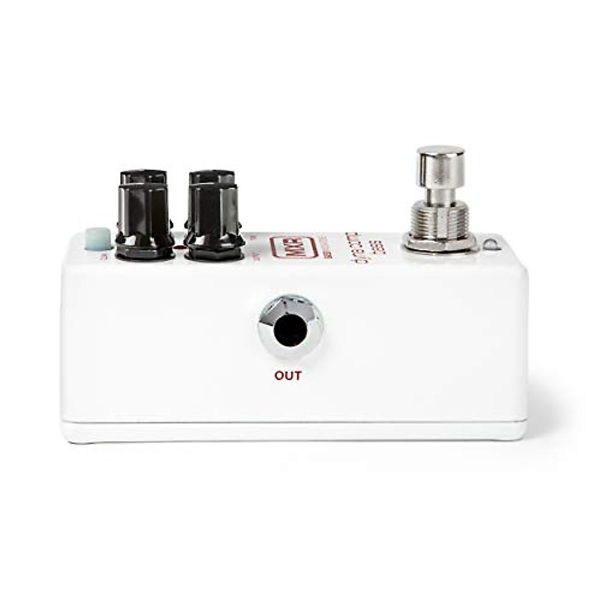 MXR M282 Dyna Comp Bass Compressor Effect Pedal - White, Analog, 9.0V, 9.0mA, Knob Controls, Adapter Powered, 1/4 inch Audio