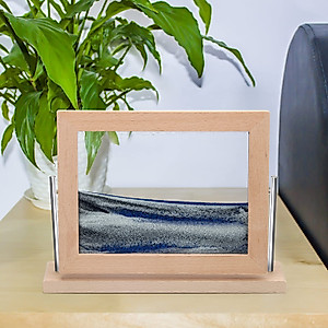 Coitak Moving Sand Art Picture, Dynamic Sand Picture, Desktop Moving Sand Art for Home Decor and Office