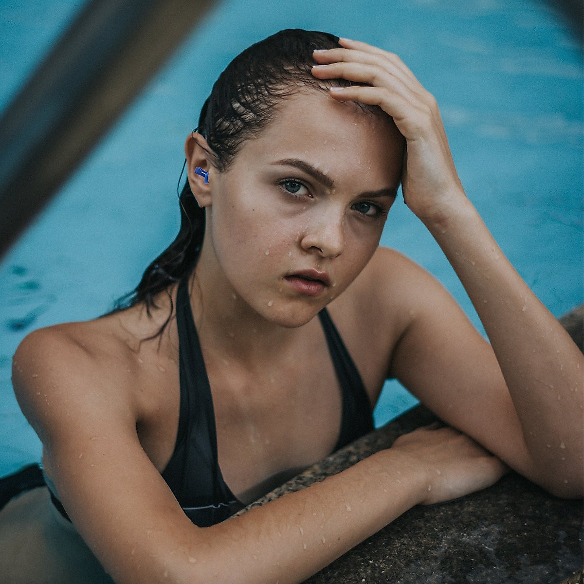 Luiswell Reusable Silicone Ear Plugs, 12 Pairs Noise Reduction Corded Soft Earplugs Sound Canceling Ear Plugs for Sleeping Swimming Shooting Hunting Traveling Concerts Musicians with One Carrying Case